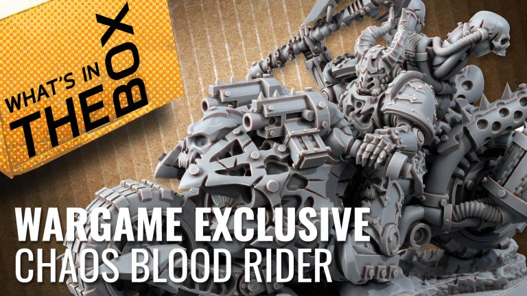Unboxing: Chaos Blood Rider | Wargame Exclusive – OnTableTop – Home of ...