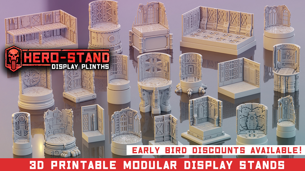 Hero-Stand Display Plinths & Dioramas – OnTableTop – Home of Beasts of War
