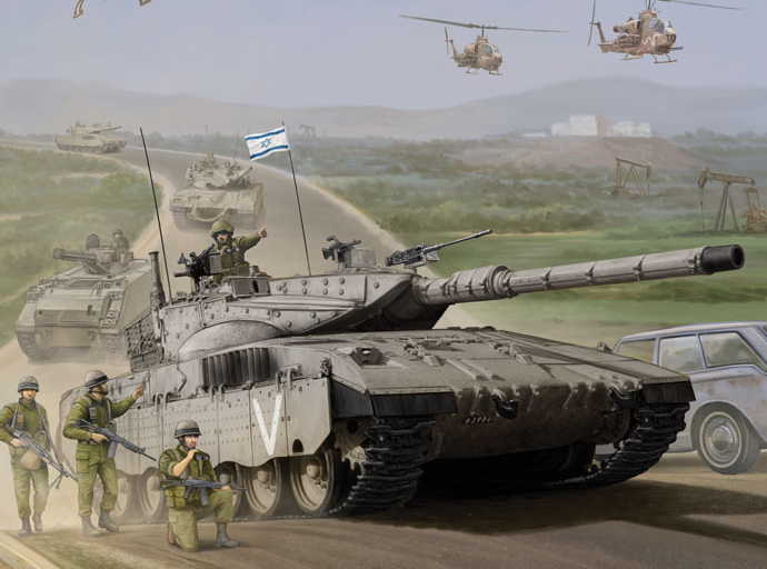 IDF – Sho´t tank company – OnTableTop – Home of Beasts of War