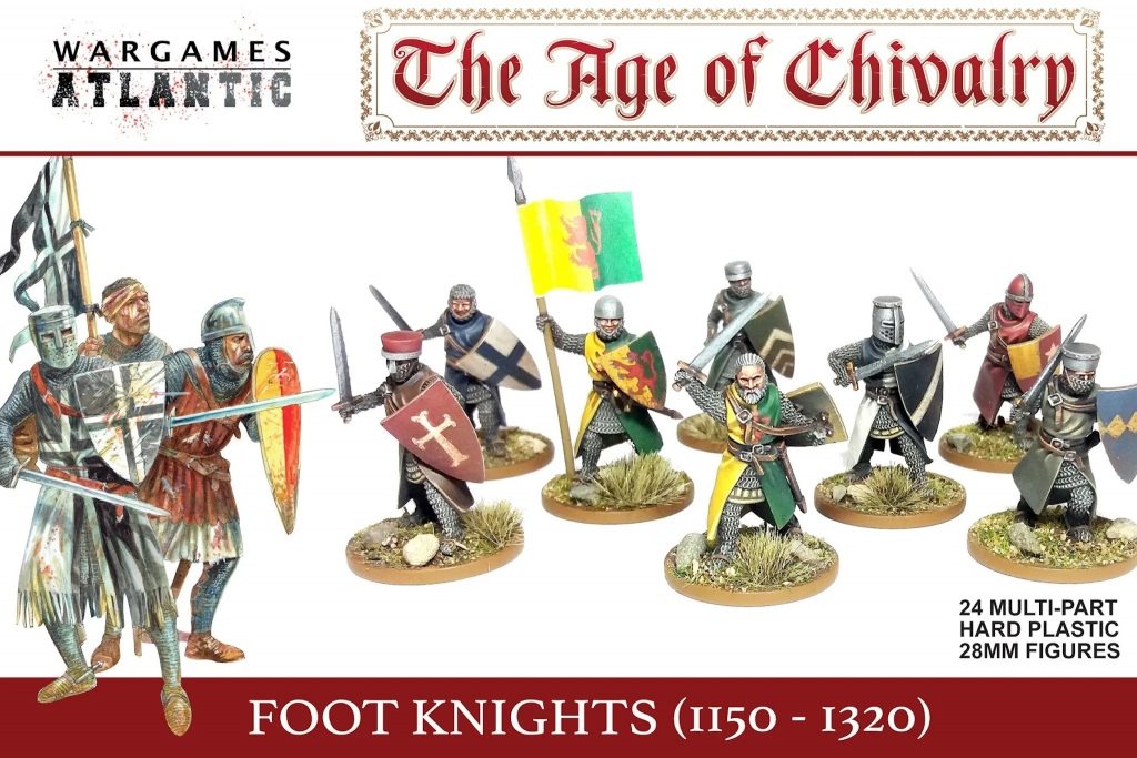 Wargames Atlantic Sneak Medieval Foot Knights Into Their Releases ...