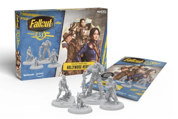 Modiphius Release New Fallout TV Show Hollywood Heroes Pack ...