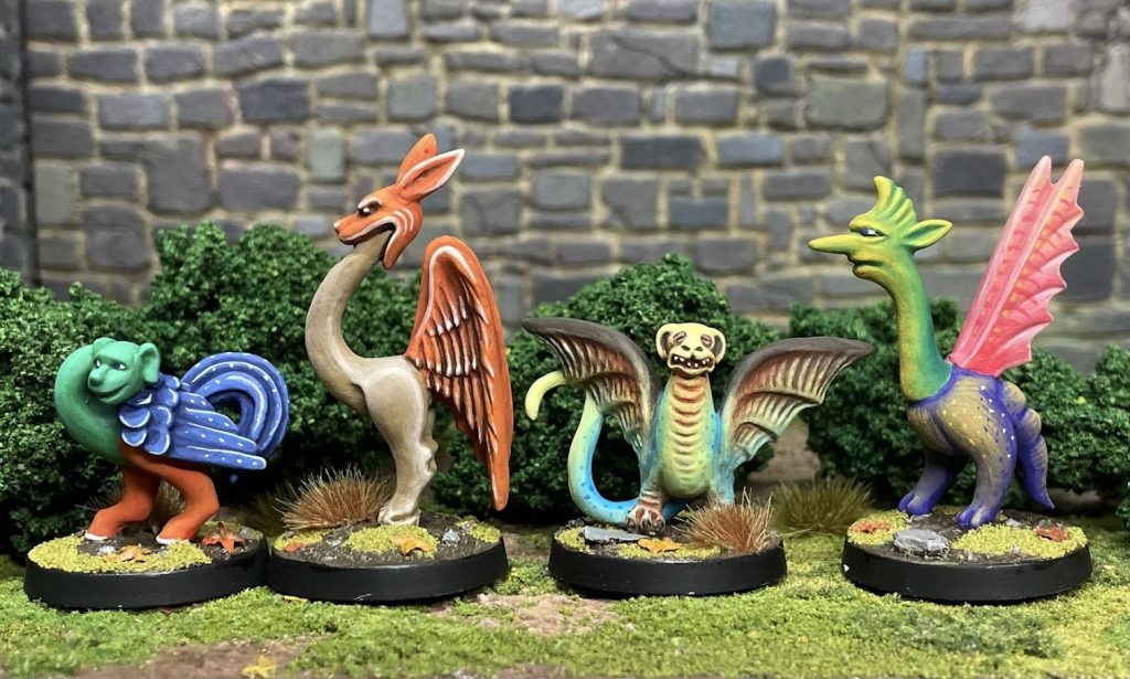 Seek Out Meridian Miniatures’ Medieval Marginalia Dragons – OnTableTop ...