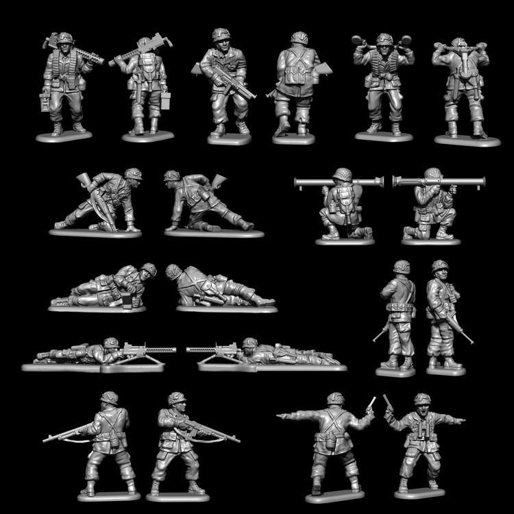 Snap Up Victrix Miniatures New 12mm US Airborne Plastic Kit ...
