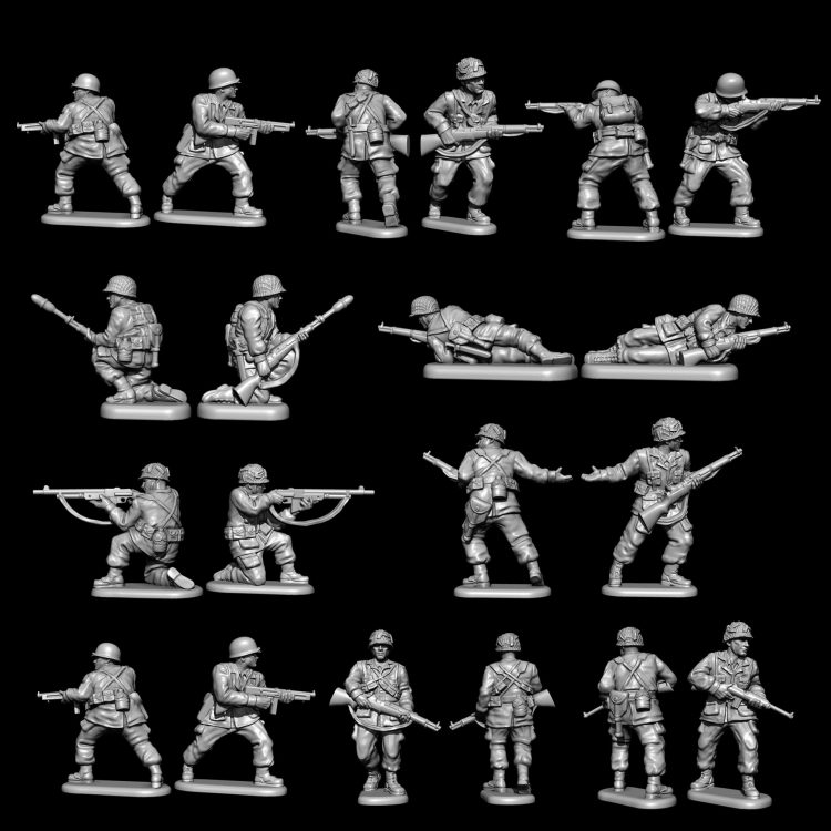 Snap Up Victrix Miniatures New 12mm US Airborne Plastic Kit ...