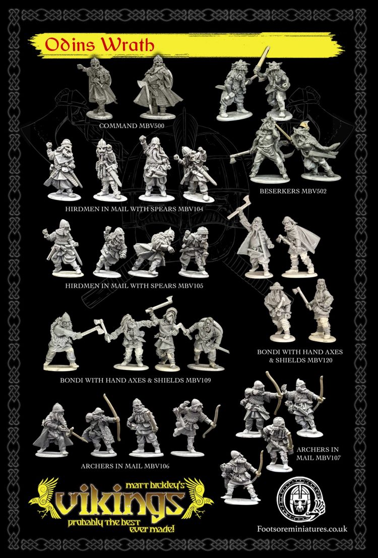 Pre-Order Matt Bickley’s Mighty Viking Miniatures – OnTableTop – Home ...