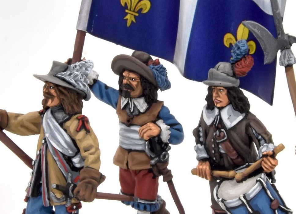 One For All! French Musketeers Marching In From 1898 Miniaturas ...