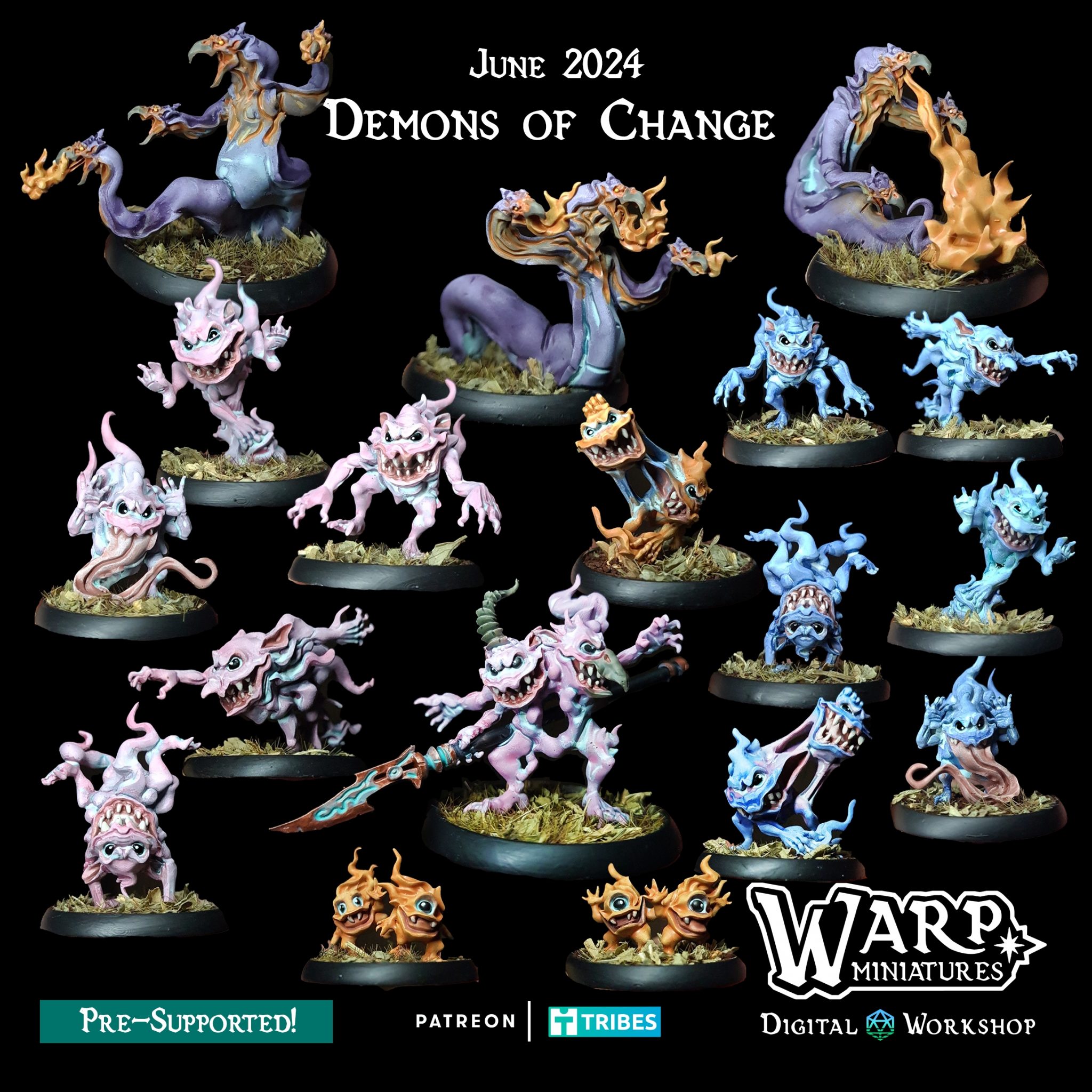 Embrace The Changer Of Ways With Warp Miniatures’ Demons – OnTableTop ...