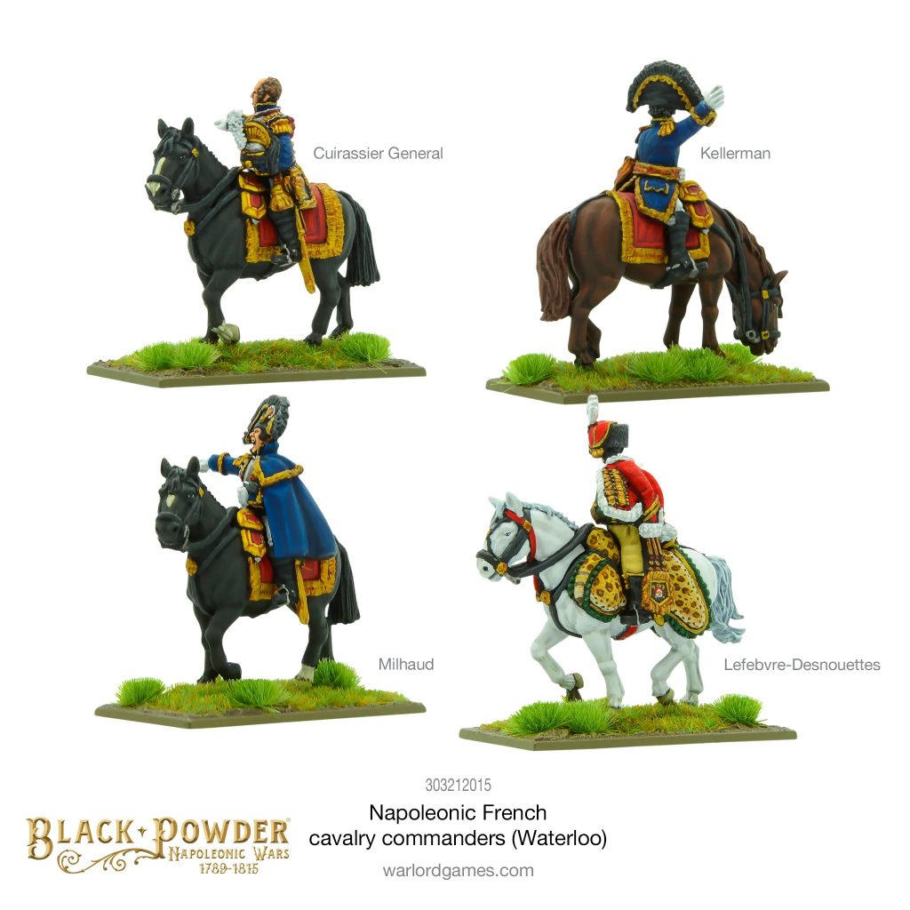 Waterloo’s French Cavalry Commanders Pop Up From Warlord – OnTableTop ...