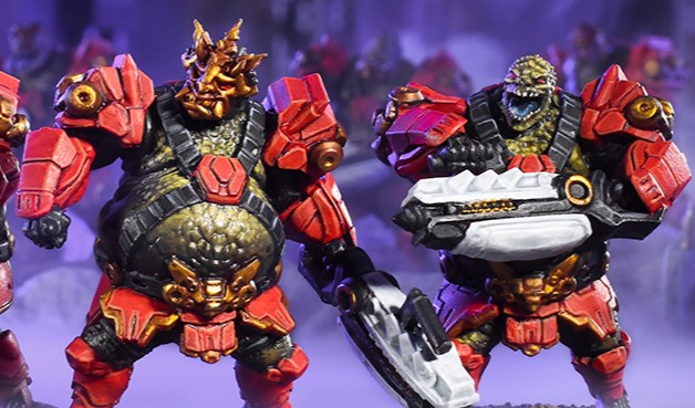 New Asterians For Mantic’s Firefight + Edge Of Sanity Starter Set ...