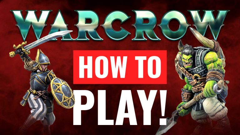 How To Play Warcrow! Brand New Fantasy Wargame From Corvus Belli ...