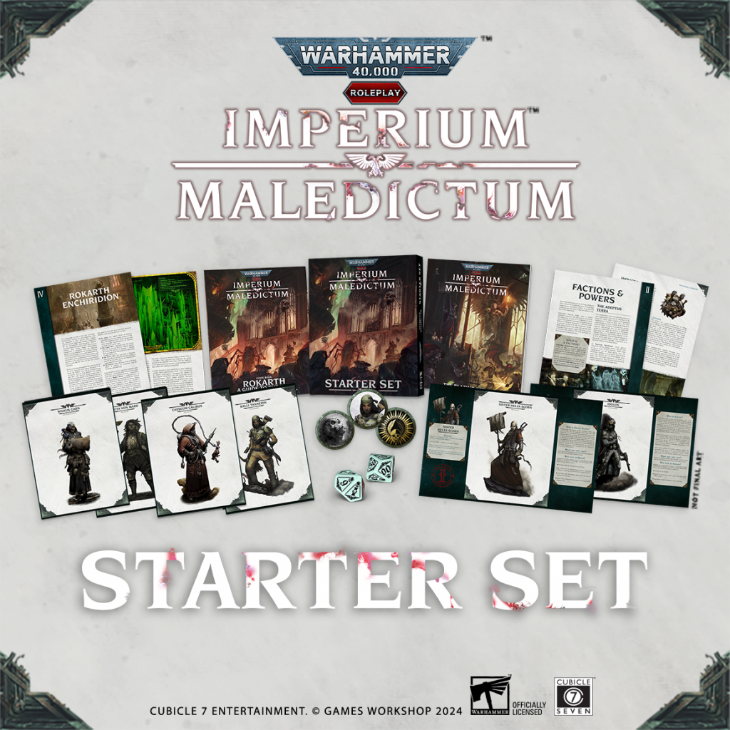 Dive Into 40K Imperium Maledictum Starter Set From Cubicle 7 ...