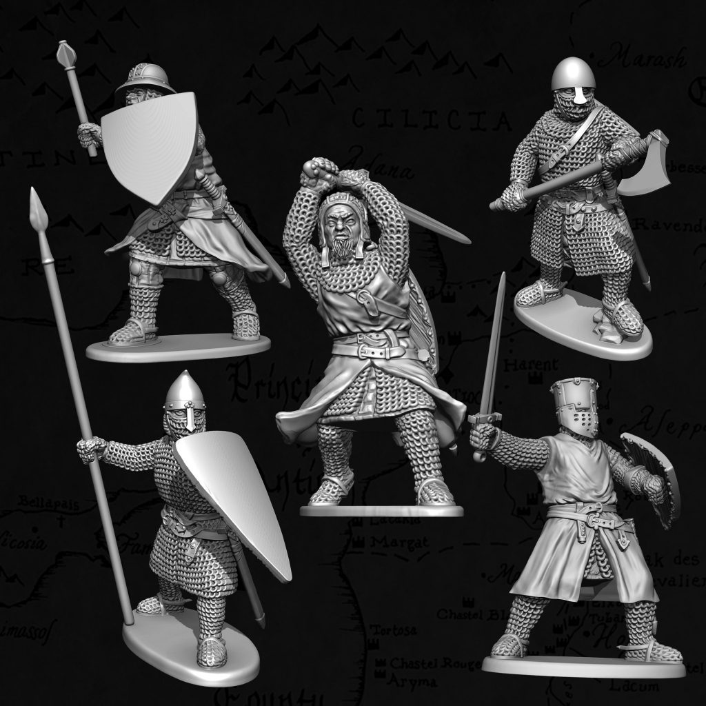 Victrix Miniatures Marshal Their 28mm Medieval Knights – OnTableTop ...