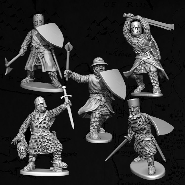 Victrix Miniatures Marshal Their 28mm Medieval Knights – OnTableTop ...