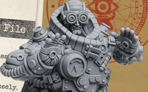 Steamforged Preview Miniatures For Strangelight Workshop RPG ...
