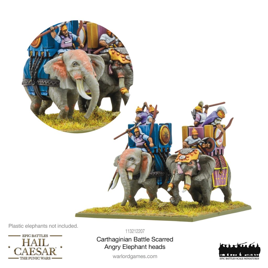 Angry Elephants Charge Into Warlord’s Hail Caesar Epic Battles ...
