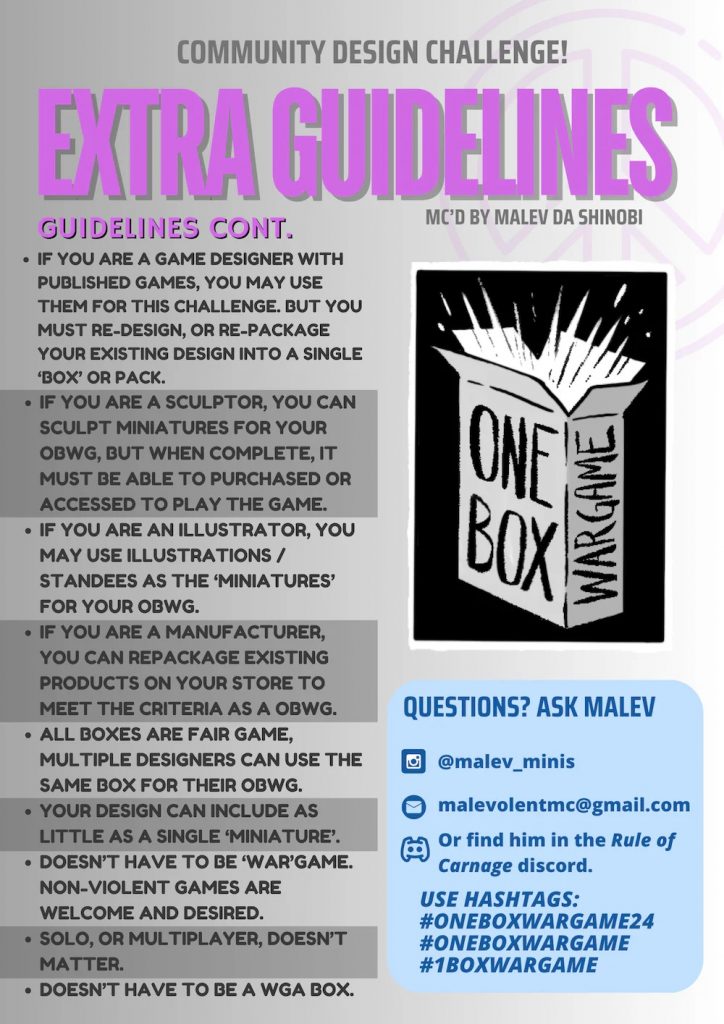 Take Part In Malev’s One Box Wargame Community Challenge – OnTableTop ...