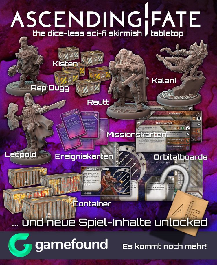 One Day Left For Ascending Fate Gamefound Campaign! – OnTableTop – Home ...