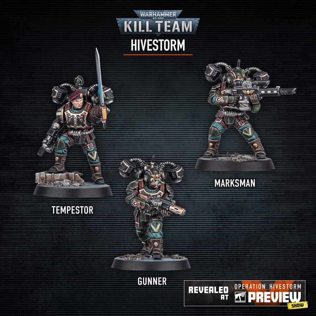 Vespid Vs Tempestus In New Edition Warhammer 40K: Kill Team Set ...