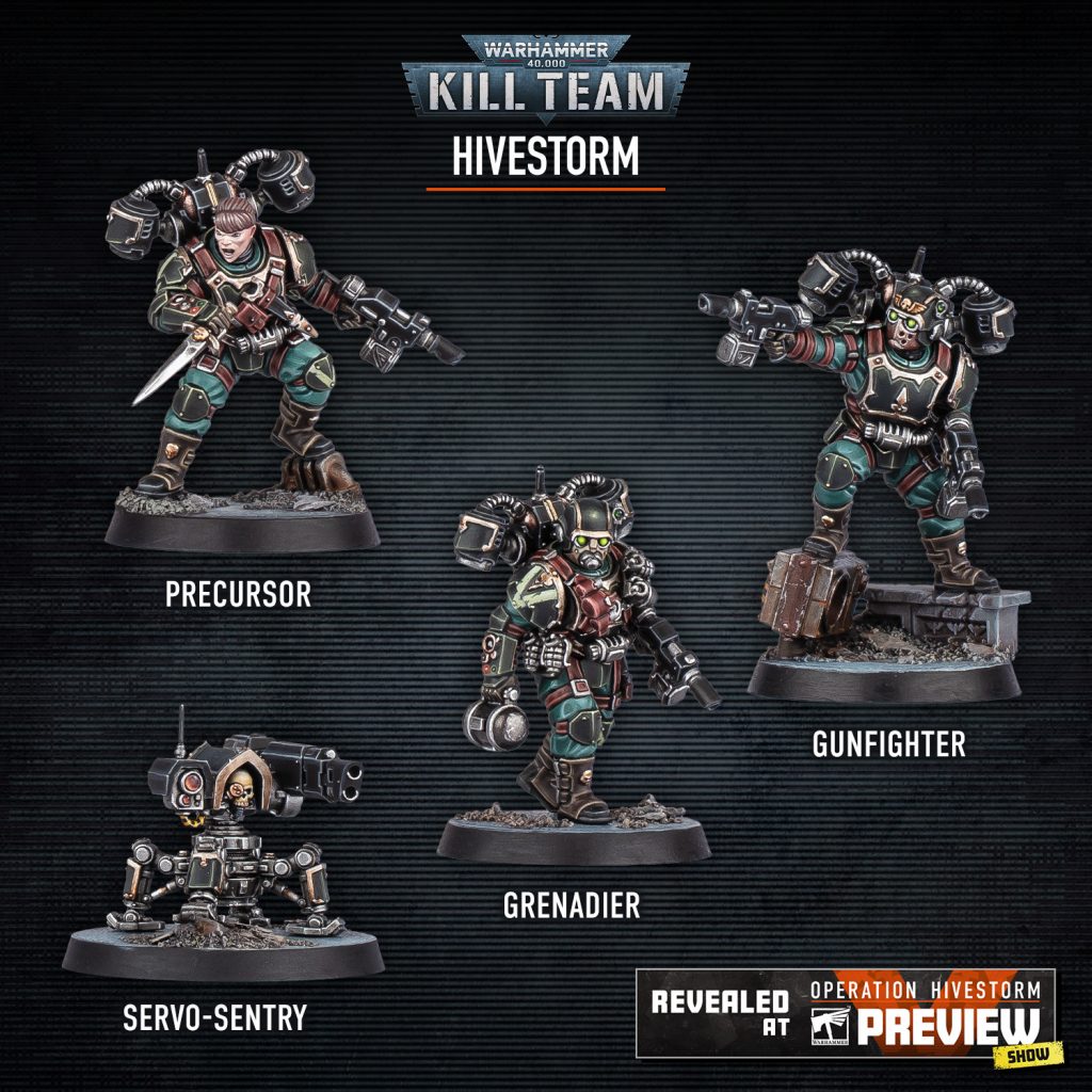 Vespid Vs Tempestus In New Edition Warhammer 40K: Kill Team Set ...