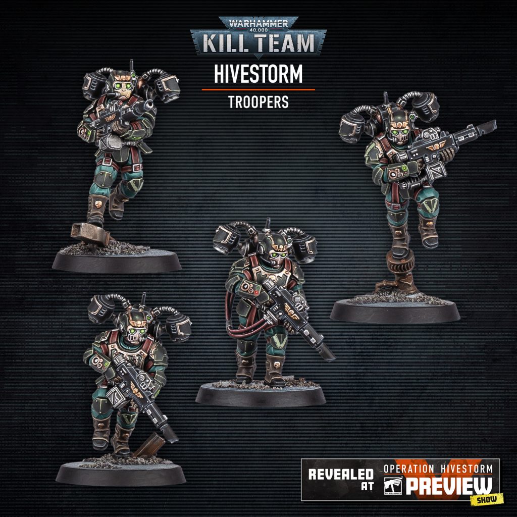 Vespid Vs Tempestus In New Edition Warhammer 40K: Kill Team Set ...
