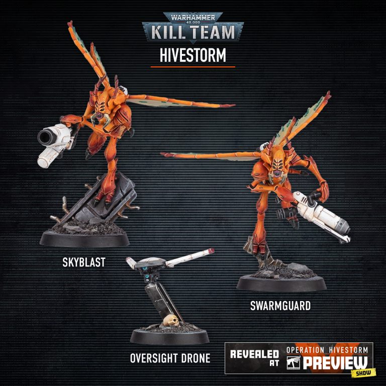 Vespid Vs Tempestus In New Edition Warhammer 40K: Kill Team Set ...