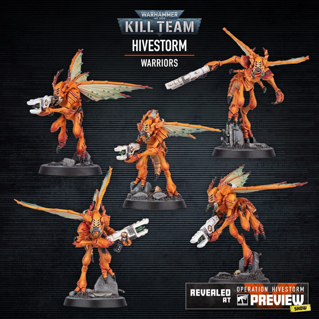 Vespid Vs Tempestus In New Edition Warhammer 40K: Kill Team Set ...
