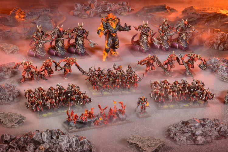 Mantic Reveal Epic New Forces Of The Abyss Kings Of War Miniatures ...