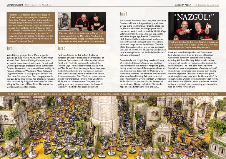 Stunning Osgiliath Battle Report! Snap Up Issue 16 Of SBG Magazine ...