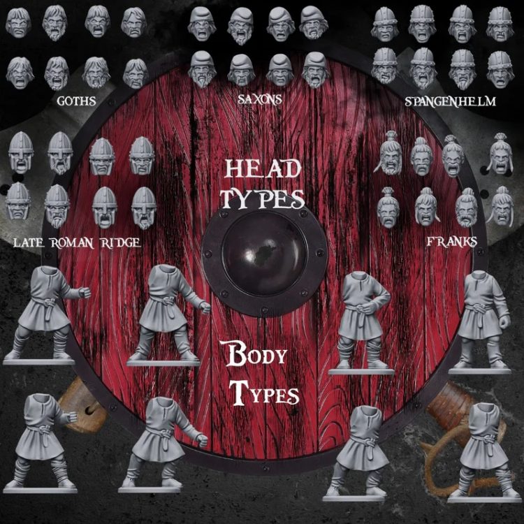 Wargames Atlantic Show Off Their Dark Ages Army Builder Set ...