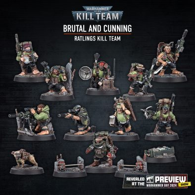 New Warhammer 40K: Kill Team Set! Ratlings Versus Ork Tankbustas ...