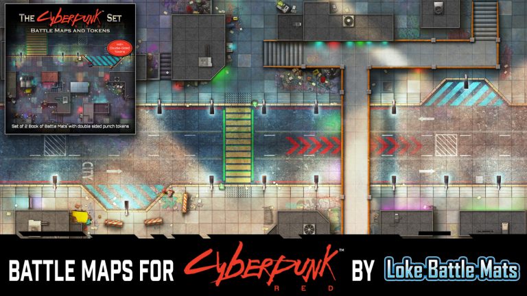 Check Out Loke BattleMats Ace New Cyberpunk RED Sets! – OnTableTop ...