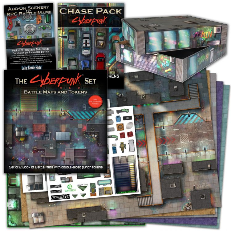 Check Out Loke BattleMats Ace New Cyberpunk RED Sets! – OnTableTop ...
