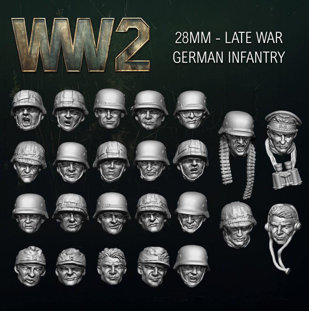 Victrix Preview Late War Germans For 28mm World War II Wargames ...