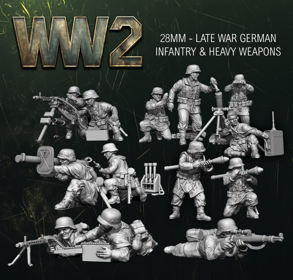 Victrix Preview Late War Germans For 28mm World War II Wargames ...