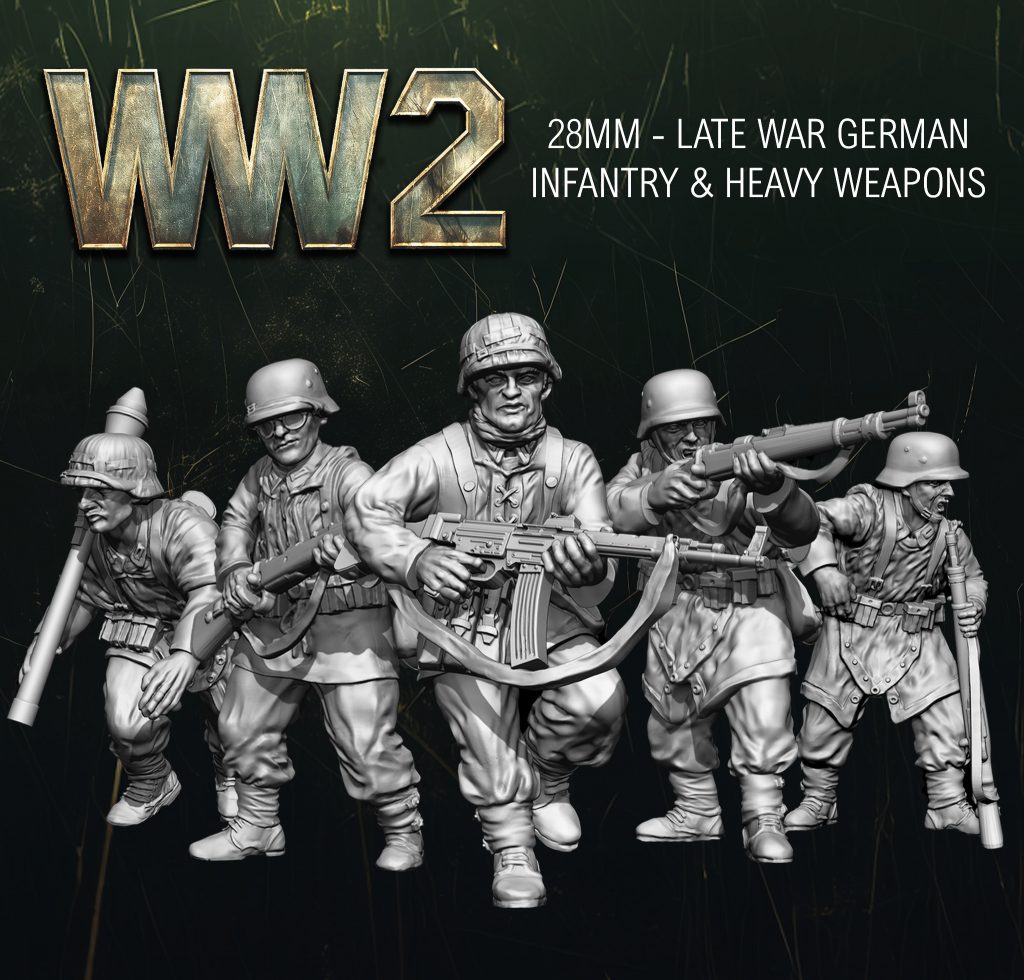 Victrix Preview Late War Germans For 28mm World War II Wargames ...