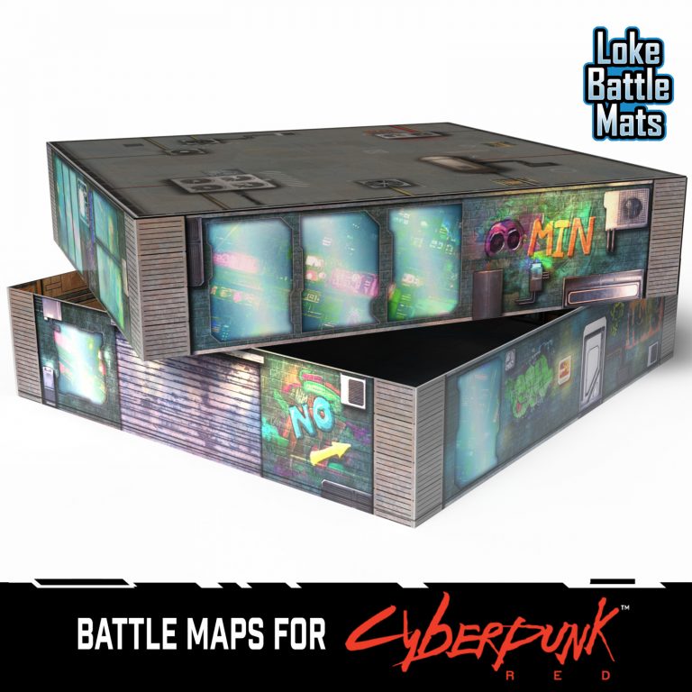 Check Out Loke BattleMats Ace New Cyberpunk RED Sets! – OnTableTop ...