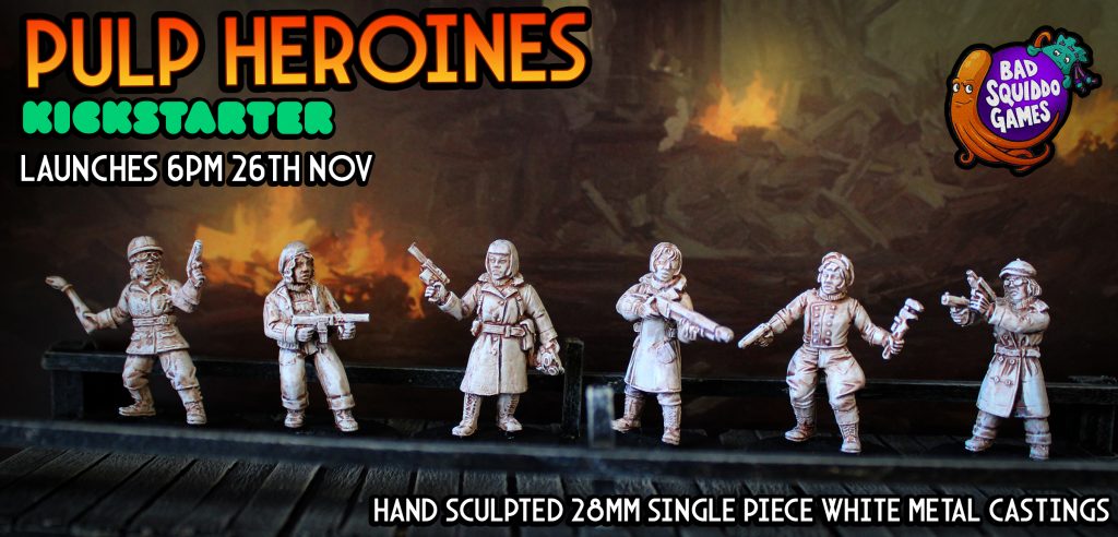 Bad Squiddo Bring Pulp Heroines To Kickstarter This Week! – OnTableTop ...