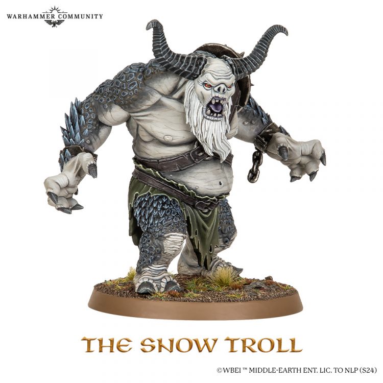 They Have A Snow Troll! New Middle-earth SBG Miniature Reveals ...