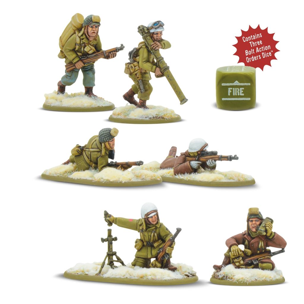 Dive Into Bolt Actions’ 28mm Winter US Army & Airborne Collection ...