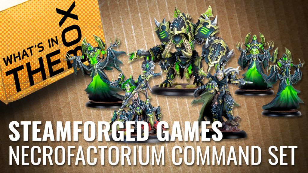 Unboxing: Cryx Necrofactorium Command Starter | Warmachine – OnTableTop – Home of Beasts of War