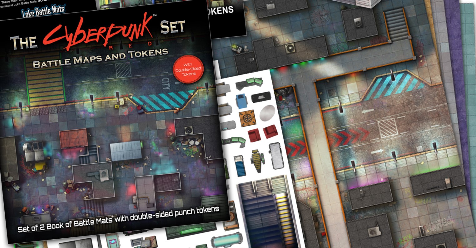 Check Out Loke BattleMats Ace New Cyberpunk RED Sets! – OnTableTop ...