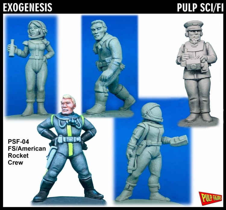 Explore Pulp Figures Full New Retro Sci-Fi Miniatures Range ...