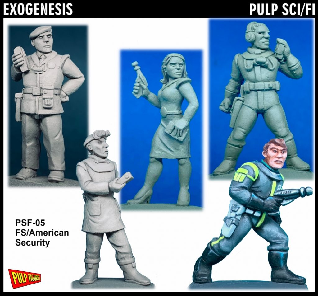 Explore Pulp Figures Full New Retro Sci-Fi Miniatures Range ...