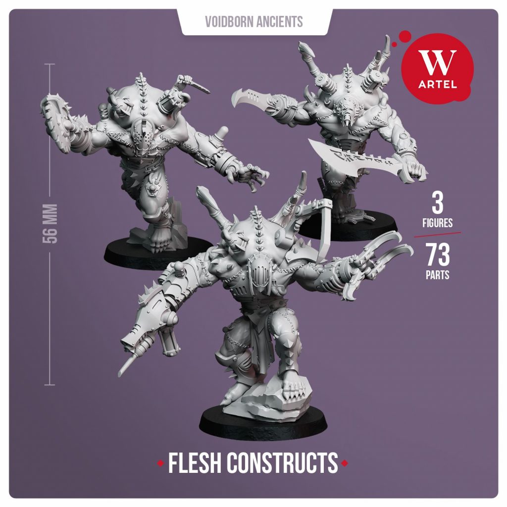 Fur-Clad Warriors & Flesh Husks New From Artel W Miniatures ...