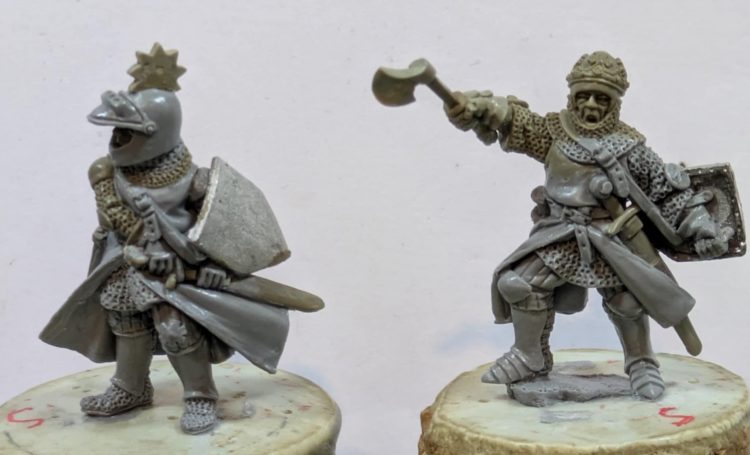 Mighty Scots & Terrible Skeleton Lords By Antediluvian Miniatures ...