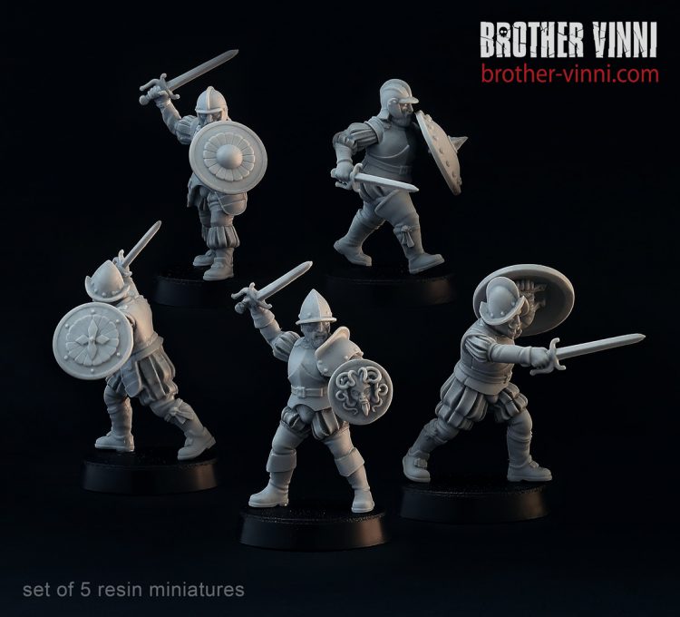Brother Vinni Sculpt Spanish Roderleros For Your Conquests – OnTableTop ...