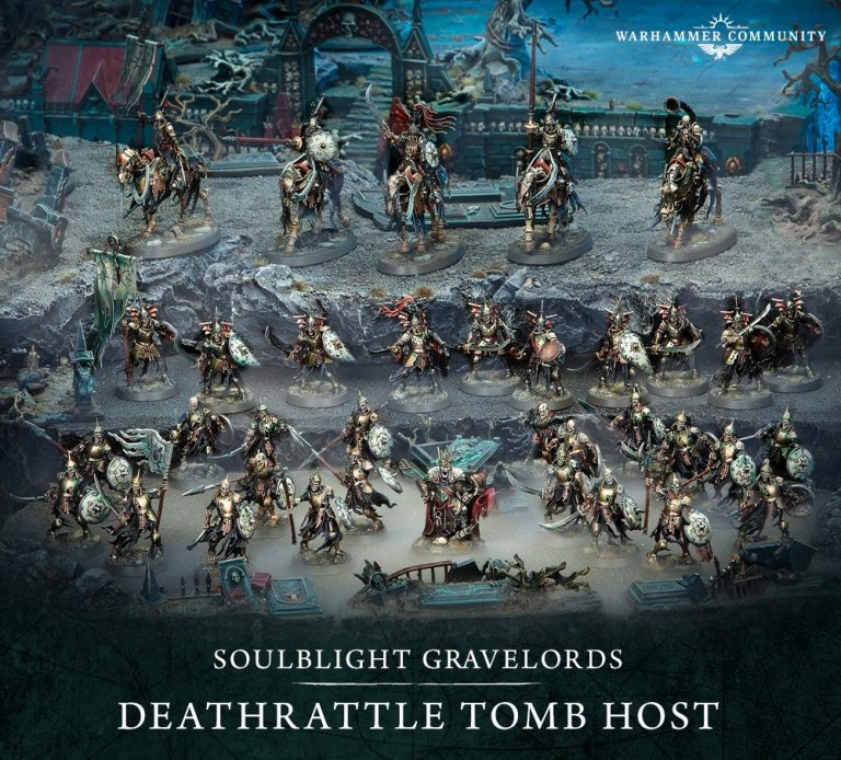 The Soulblight Gravelords Rise With New Minis For Age Of Sigmar – OnTableTop – Home of Beasts of War
