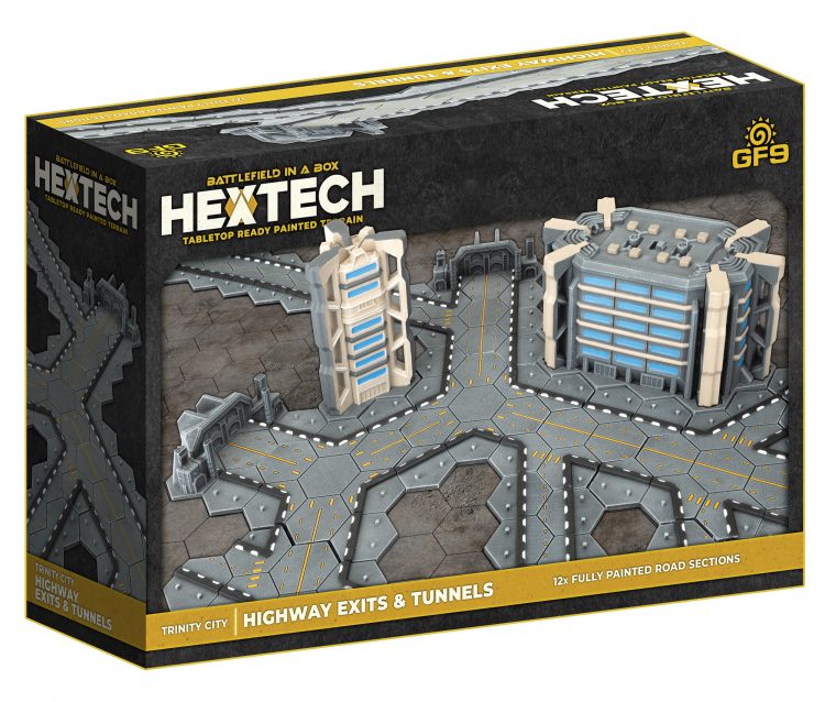New Terrain For Gale Force Nine & Thunderhead’s HexTech Range! – OnTableTop – Home of Beasts of War