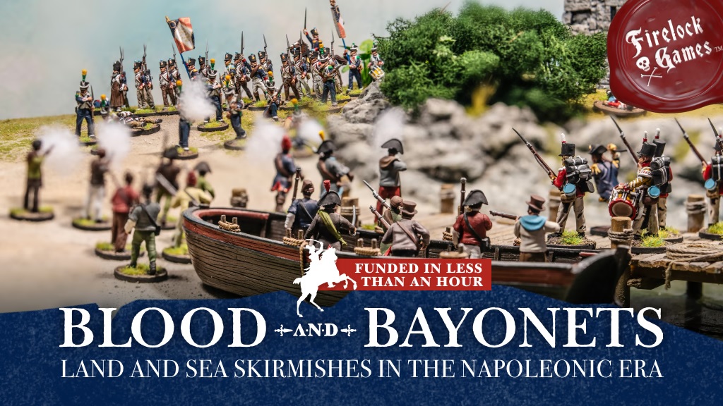 Firelock Games’ Blood & Bayonets Kickstarter Now Funded! – OnTableTop – Home of Beasts of War