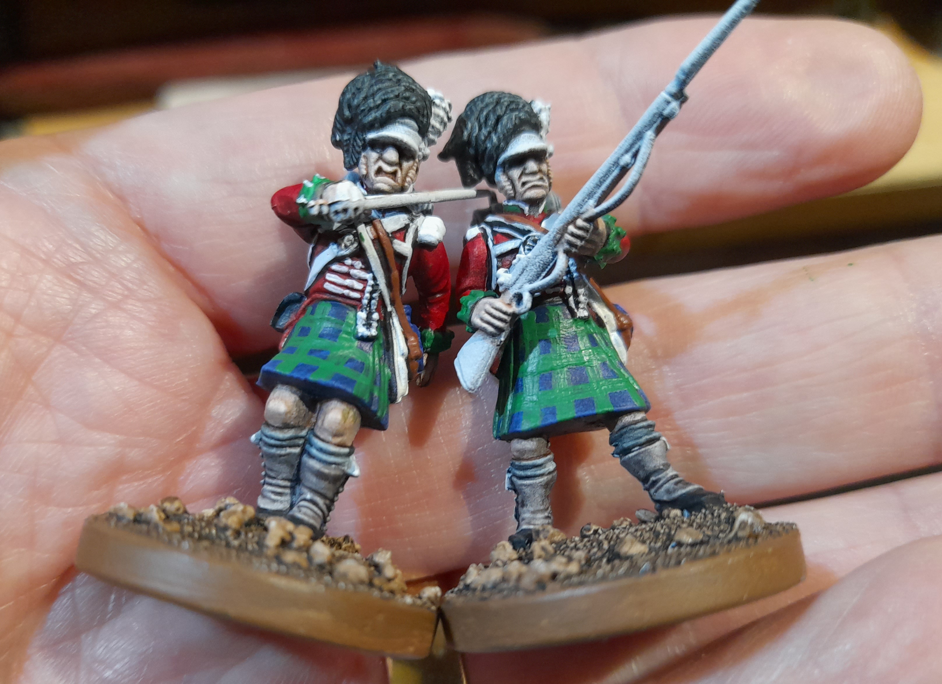 Highlanders, and Highlander zombie – OnTableTop – Home of Beasts of War